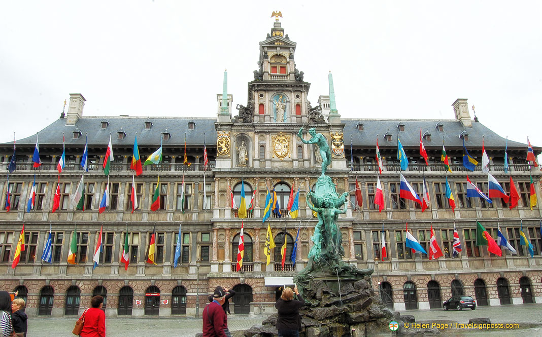 Brabo Fountain | Antigoon Giant Legend | Antwerp